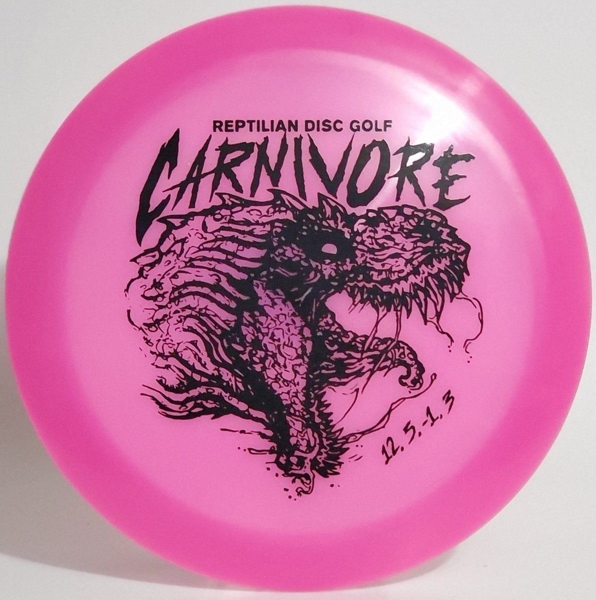 Armor Carnivore 12, 5, -1, 3 – Reptilian Disc Golf